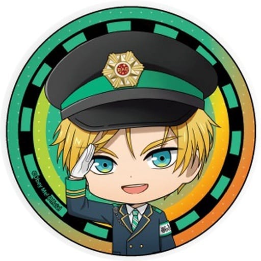 Badge Bins Satan "Obey Me! metal badge 05. Station attendant ver. Mini ...