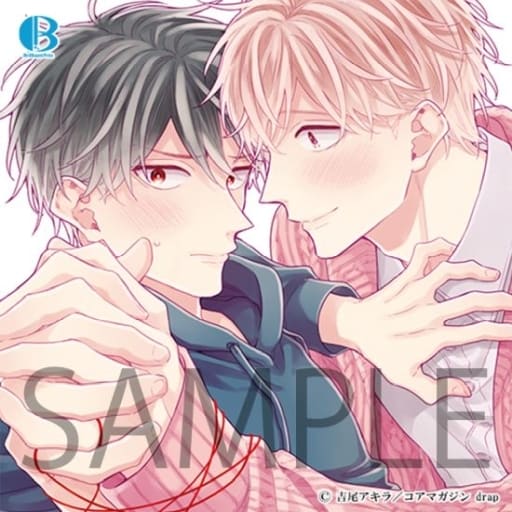 Badge Bins Obata Hiroki & Arako Shigeshi Square metal badge "Red Thread ...