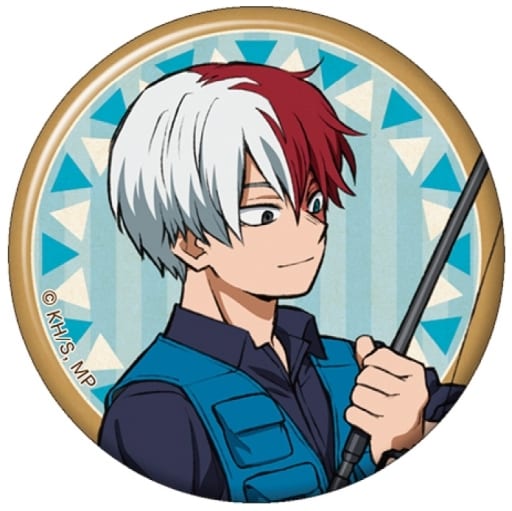 Shoto Todoroki "MY HERO ACADEMIA Character Badge Collection" | Goods ...