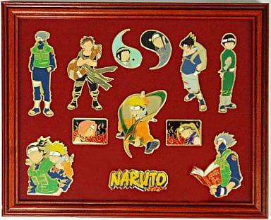 Badge Pins (Victor Character) NARUTO - Naruto Uzumaki - Framed Pin Set ...