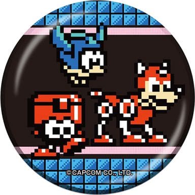 3. Support Team "MEGA MAN metal badge Collection" | Goods / Accessories ...