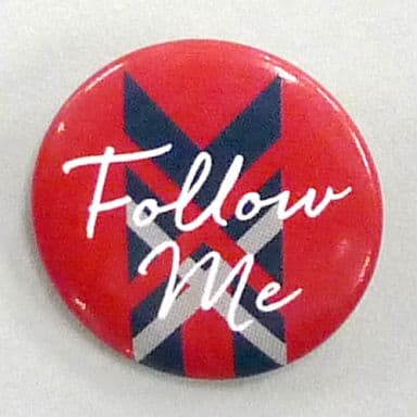 Maaya Sakamoto metal badge (FOLLOW ME / Red) 「 Maaya Sakamoto 20 th ...