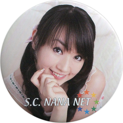 Nana Mizuki metal badge (upper division) "S. C. NANANA NET Fan Club Event V" Gacha Gacha Prize ...