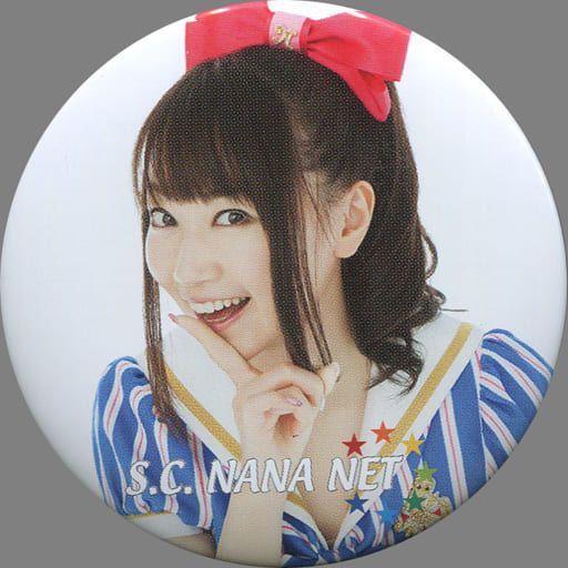 Nana Mizuki metal badge (Ribbon) 「 S. C. NANA NET Fan Club Event VI 」 Gacha Gacha Prize | Goods ...