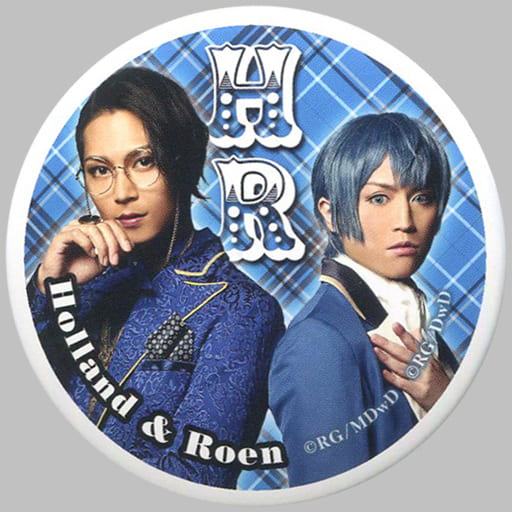 Taiki Naito (Loen) & James Bu Yamada (Holland) Trading metal badge ...