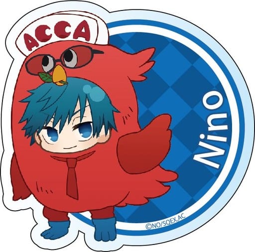 Nino 「 ACCA: 13-Territory Inspection Dept Acrylic Badge Mini Character ...