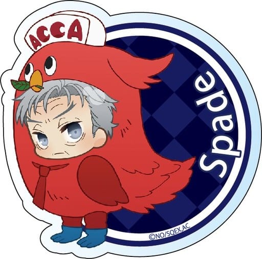 Badge Pins (Victor Character) Spade "ACCA: 13-Territory Inspection Dept ...