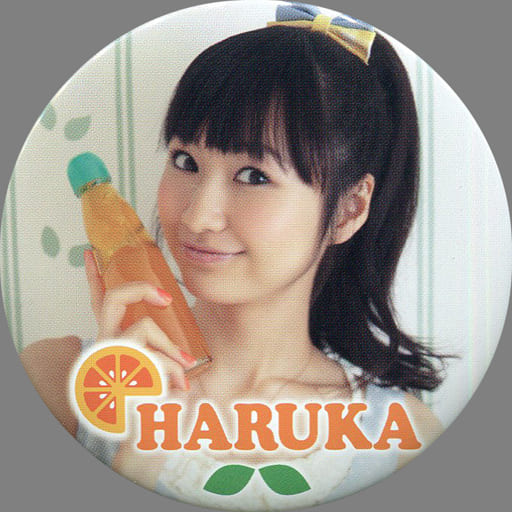 Badge Pins (female) Haruka Tomatsu (Ponytail / Right Hand Ramune Bottle ...