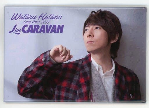 Badge Pins (Male) Wataru Hatano (check / character : purple) metal ...