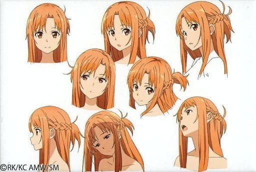 100. Yuuki asuna (face) Asuna Hyakkei Memorial metal badge "SWORD ART ...