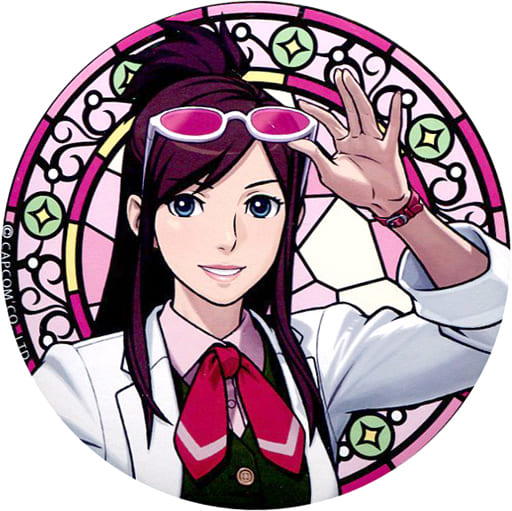 Badge Pins (Victor Character) Hogetsu Akane 「 Ace Attorney Super Large ...
