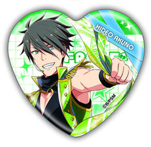 Badge Pins (Victor Character) 握野 Hero 「 idol Master SideM Heart metal ...