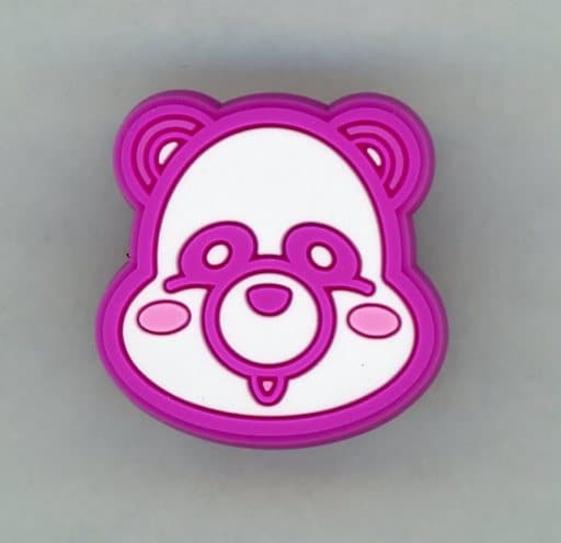 Badge Pins (female) Misako Uno (Face / Purple) 「 AAA ~ Panda Rubber Pin ...