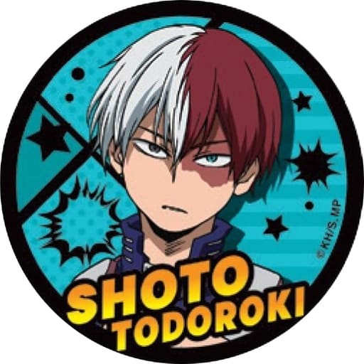 Shoto Todoroki 「 MY HERO ACADEMIA 3D metal badge 」 | Goods ...