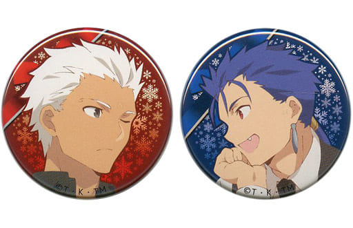 [Single Item] Lancer & Archer Illustration metal badge (2-Piece Set ...