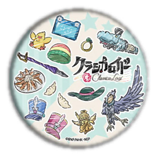 Badge Pins (Victor Character) Motif Studded 「 ClassicaLoid metal badge ...