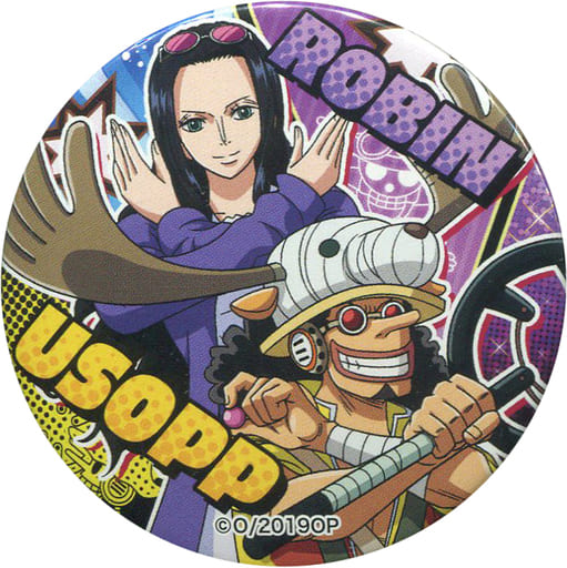 Robin & Usopp "ONE PIECE STAMPEDE metal badge" Theater Goods | Goods ...