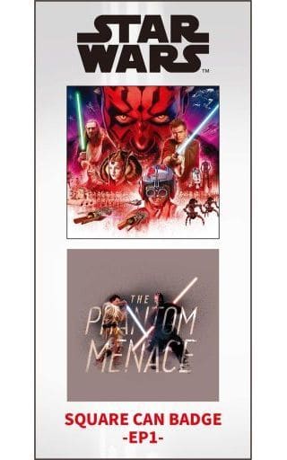 EP1 Sága Square metal badge (2 Pieces Set) 「 Star Wars 」 | Goods ...