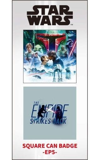 EP5 Saga Square metal badge (2 Piece Set) "Star Wars" | Goods ...