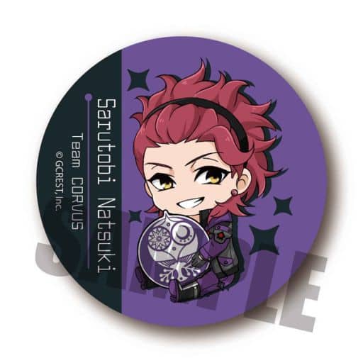 Badge Pins (Victor Character) Natsuki Sarutobi Mini Character metal ...