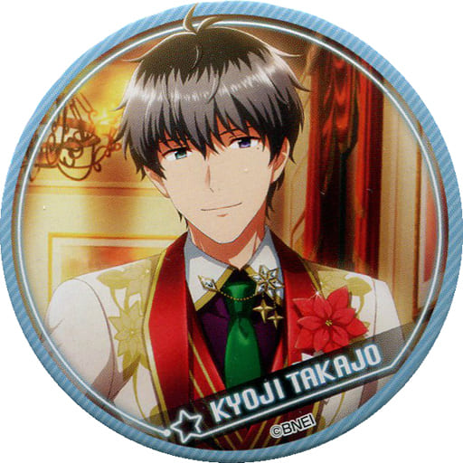 Kyoji Takajo (Normal) 「 idol Master SideM Trading metal badge No. 2 A ...
