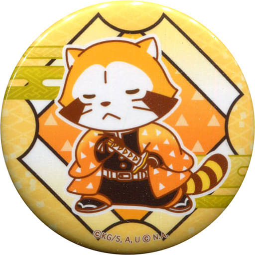 Badge Pins Agatsuma Zenitsu 「 Demon Slayer: Kimetsu no Yaiba x Rascal ...