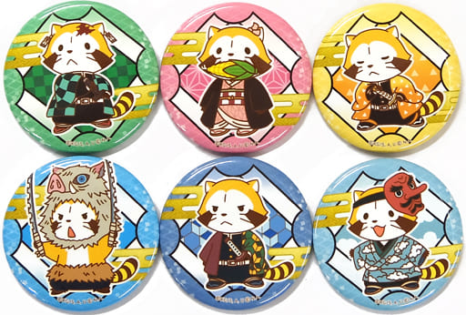 6-Variety Set "Demon Slayer: Kimetsu no Yaiba x Rascal the Raccoon ...