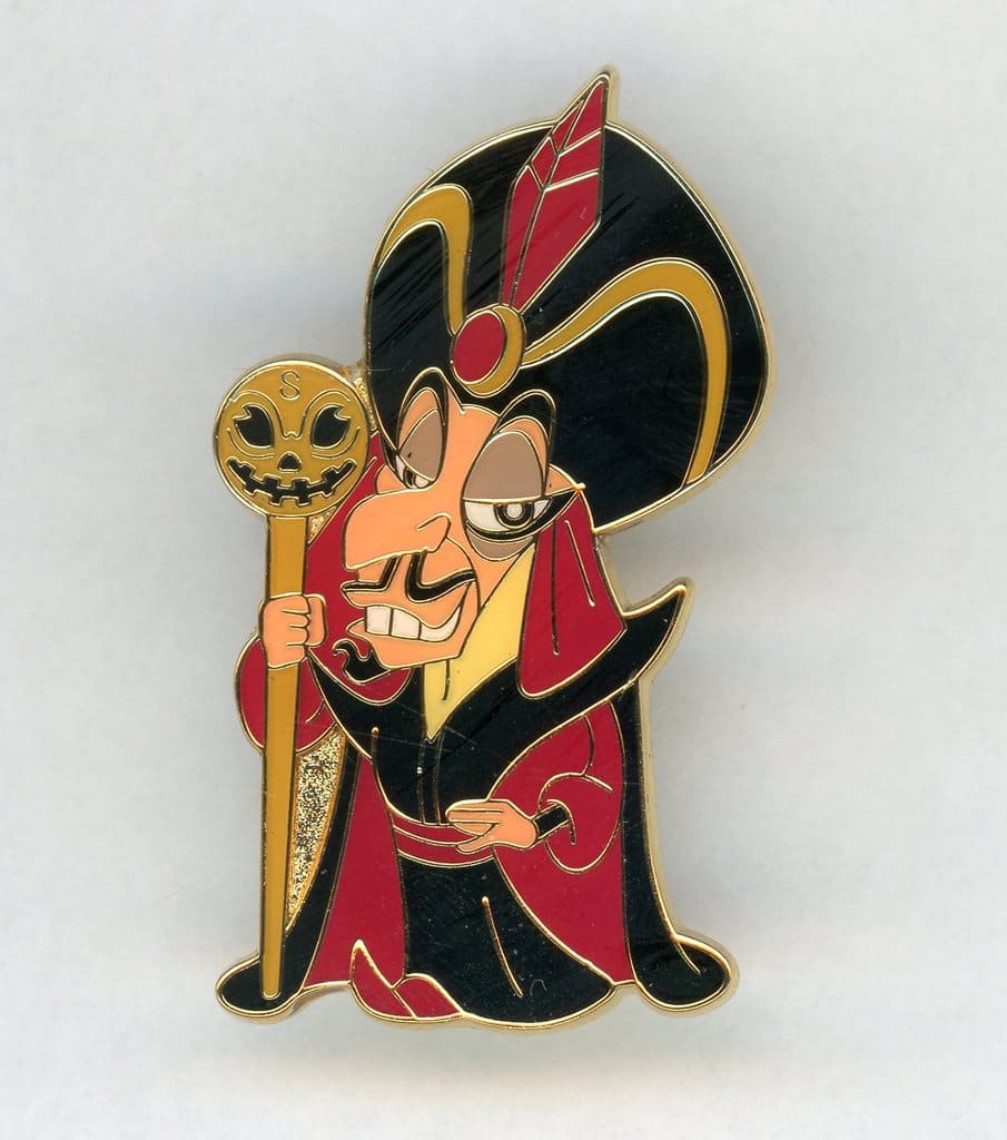 Jafar pin badge "Disney Halloween 2014" Tokyo DisneySea Limited Wagon ...