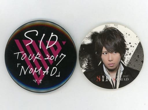 駿河屋 - マオ 缶バッジ(ミニステッカー付き) 「SID TOUR 2017 『NOMAD』」（バッジ・ピンズ）