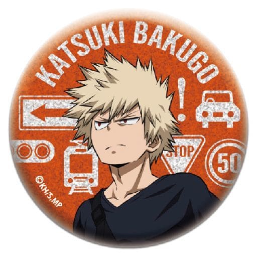 Badge Pins Katsuki Bakugo (Glitter) "MY HERO ACADEMIA metal badge ...