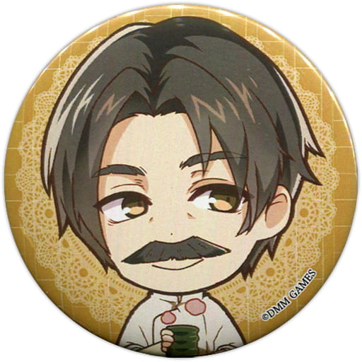 Badge Pins Soseki Natsume "Great Writer and Alchemist ×PRINCESS CAFE SD ...