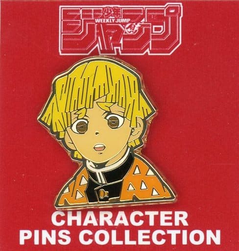 Agatsuma Zenitsu Pins' Demon Slayer: Kimetsu no Yaiba' Jump Shop Only ...