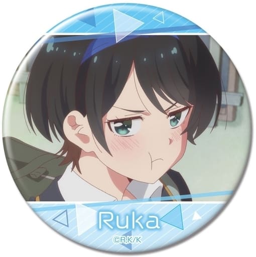 Design 16 (Ruka Sarashina / A) metal badge "Kanojo, Okarishimasu ...