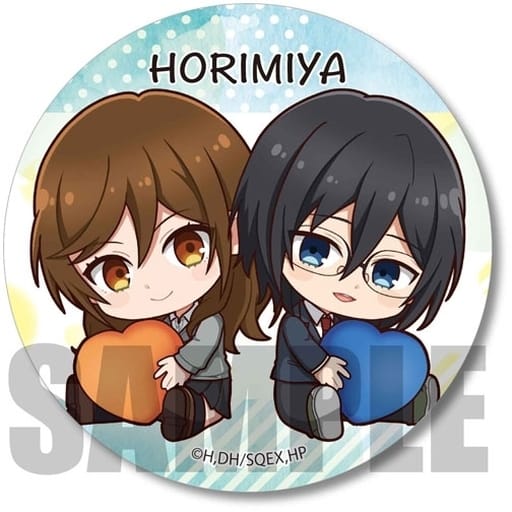 Hori-san-to Miyamura-kun : Trading metal badge Horimiya Mini Character ...