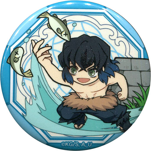 Badge Pins Hashibira Inosuke' Demon Slayer: Kimetsu no Yaiba x Randen x ...