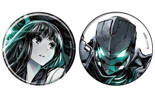 Badge Pins 01. Avadia & Chie metal badge 2-Piece Set "Colorless ...