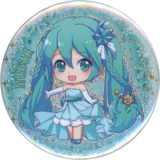 Hatsune Miku metal badge 「 Gashapon KUJI Hatsune Miku Snow Miku ...