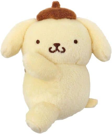 Pompompurin Plush toy Badge "Sanrio Character Guns" | Goods ...