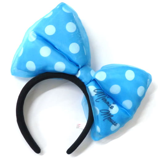Minnie Mouse Mini Ribbon Headband (Light Blue) "Disney" limited to ...