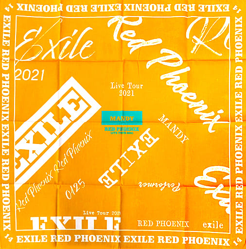 Sekiguchi Mendy RED PHOENIX bandana "Exile 20th ANNIVAERSARY Exile LIVE ...