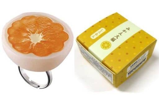 Tangerine Daifuku "Ringcolle! Ringo Fruits Daifuku" | Goods ...