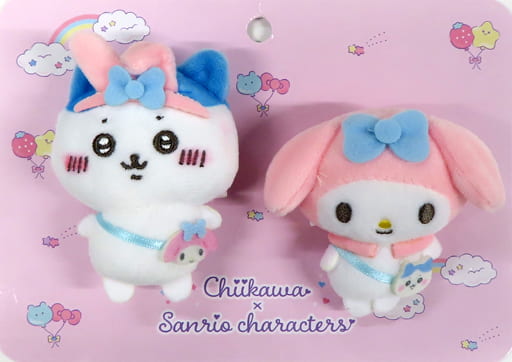 Hachi-ware × My Melody pair broach "Chi-kawa Something Small and Cute × ...