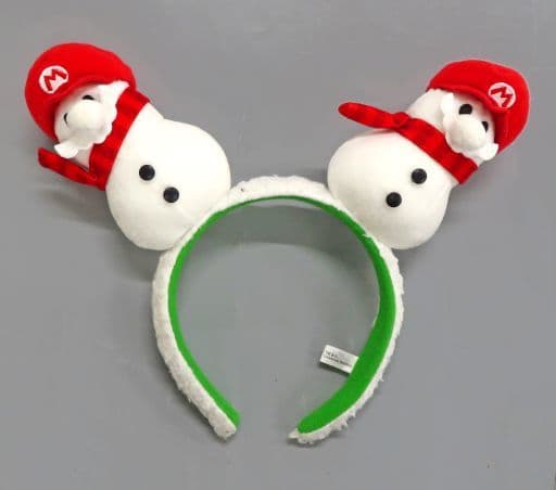 Snowman Mario band for hair "Super Mario" Universal Studios Japan ...