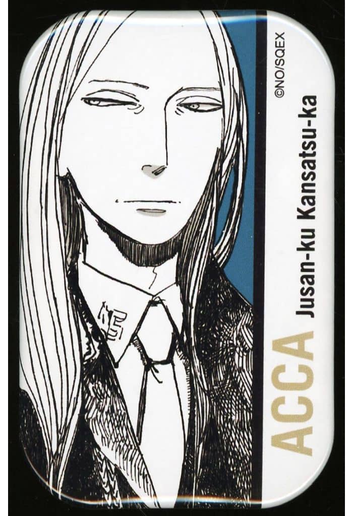 駿河屋 - グロッシュラー 「ACCA13区監察課×BADONカフェ トレーディングスクエア缶バッジ」（バッジ・ピンズ）