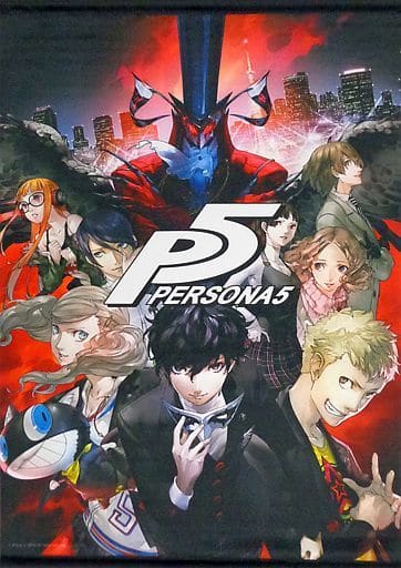 Key Visual B2 Tapestry "PS4/PS3 Soft Persona 5 20th Anniversary Edition" Sofmap Purchase ...