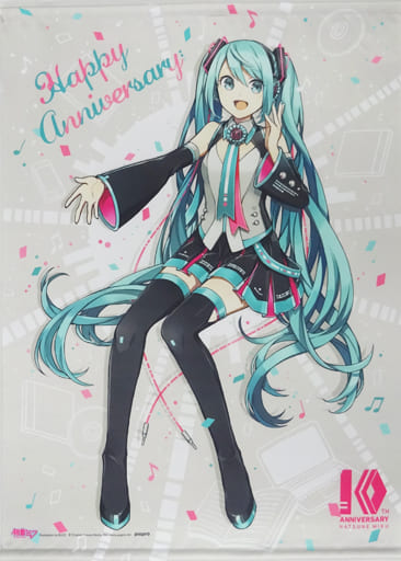 駿河屋 - 初音ミク(BUZZ) B2タペストリー 「初音ミク 10th Anniversary パパパ・パーティー in AEON」（タペストリー）