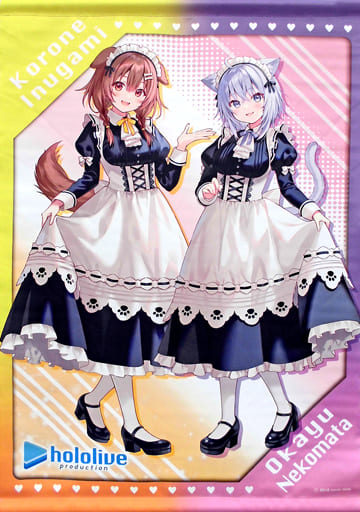 戌神 Koyone & Nekomata Kayu Tapestry "Virtual YouTuber Hololive ×MOLLY. ONLINE 5th" | Goods ...