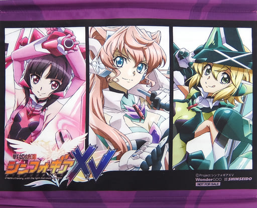 Jacket Illustration A3 Tapestry "Blu-ray/DVD SENKIZESSHOU SYMPHOGEAR XV ...