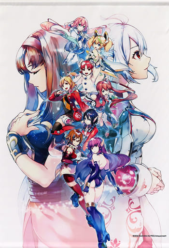 Tapestry Phantasy Star Hiroines B2 Tapestry "Phantasy SeaStar Online ...