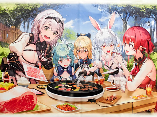 Hololive 3 rd Horizontal B2 Tapestry 「 virtual YouTuber hololive x Atre Akihabara hololive ...